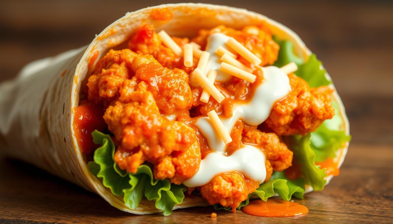 Easy Buffalo Chicken Wrap Recipe